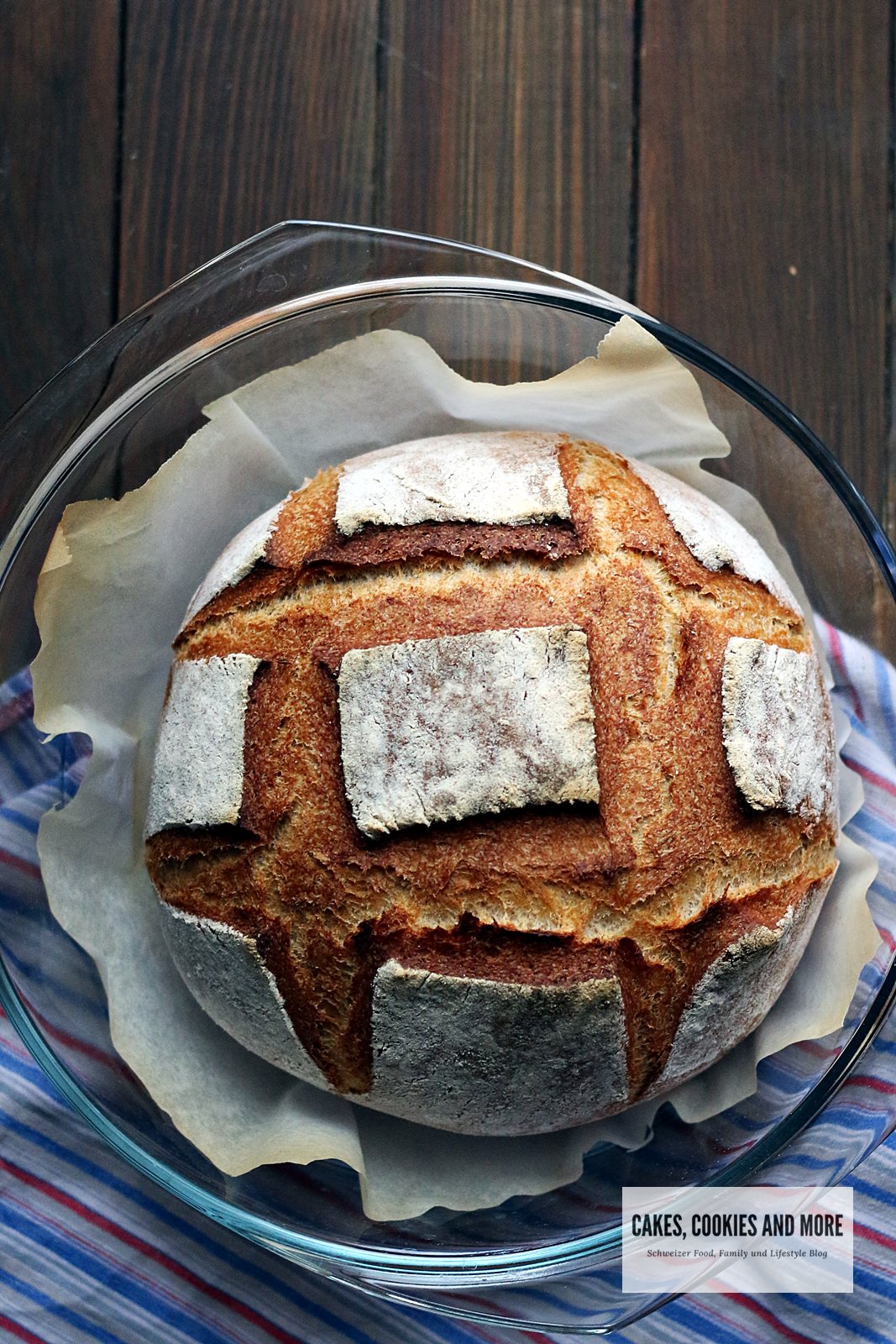Ruchbrot aus dem Topf - Cakes, Cookies and more
